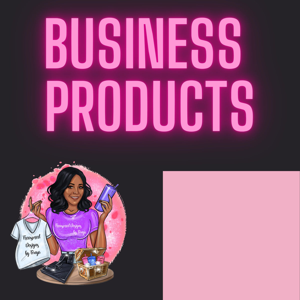 Business Merch & Apparel – Treasured Designs by Tonya